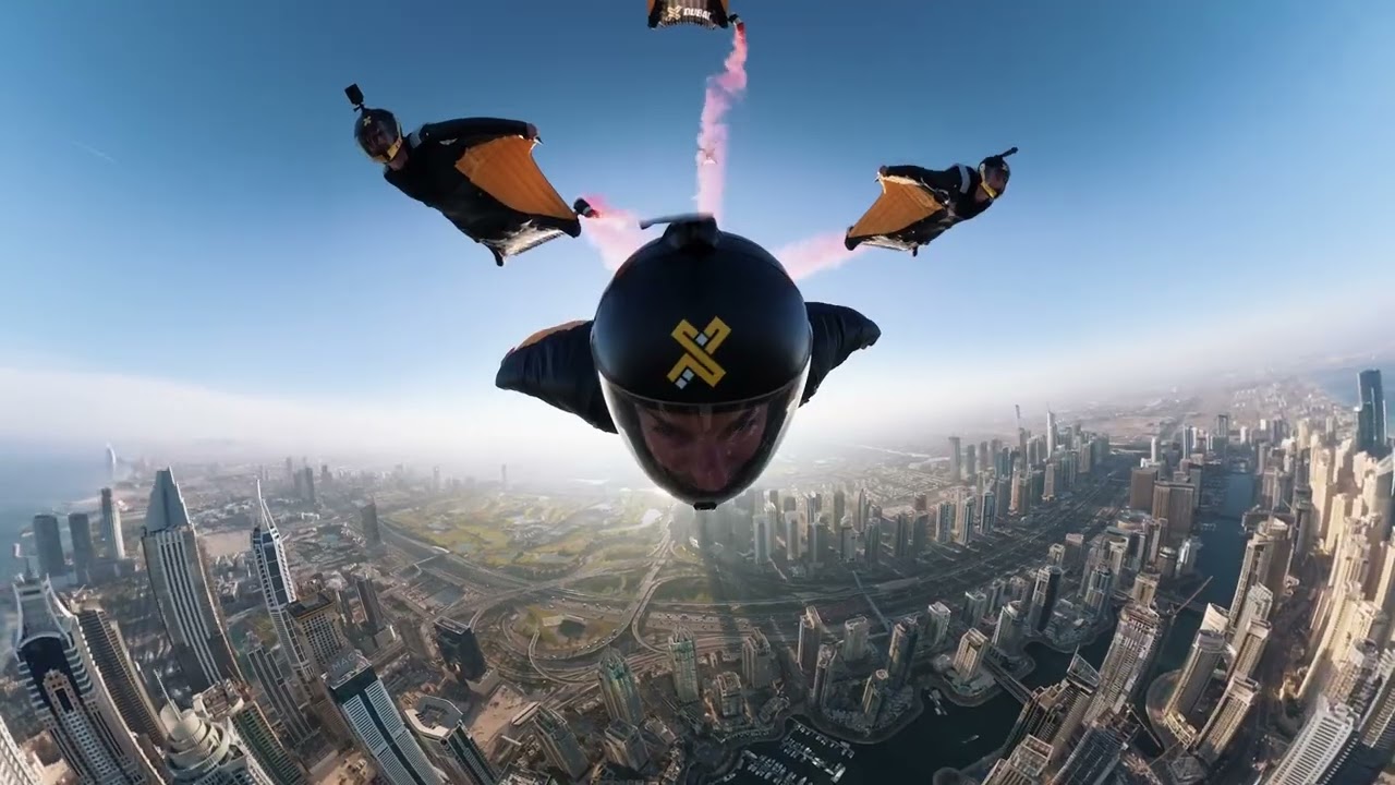 Wingsuit Pilot Flies Through World’s Tallest Hotel Achievement - Air ...
